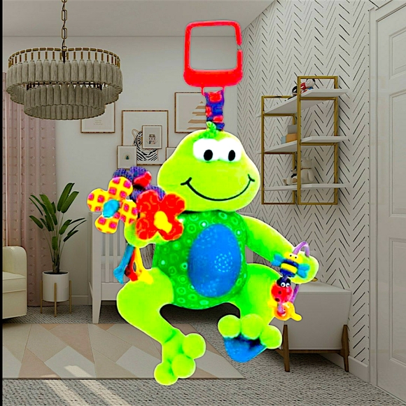 Lamaze | Toys | Lamaze Play Grow Jumpin Jack Plush Frog Activity Car ...